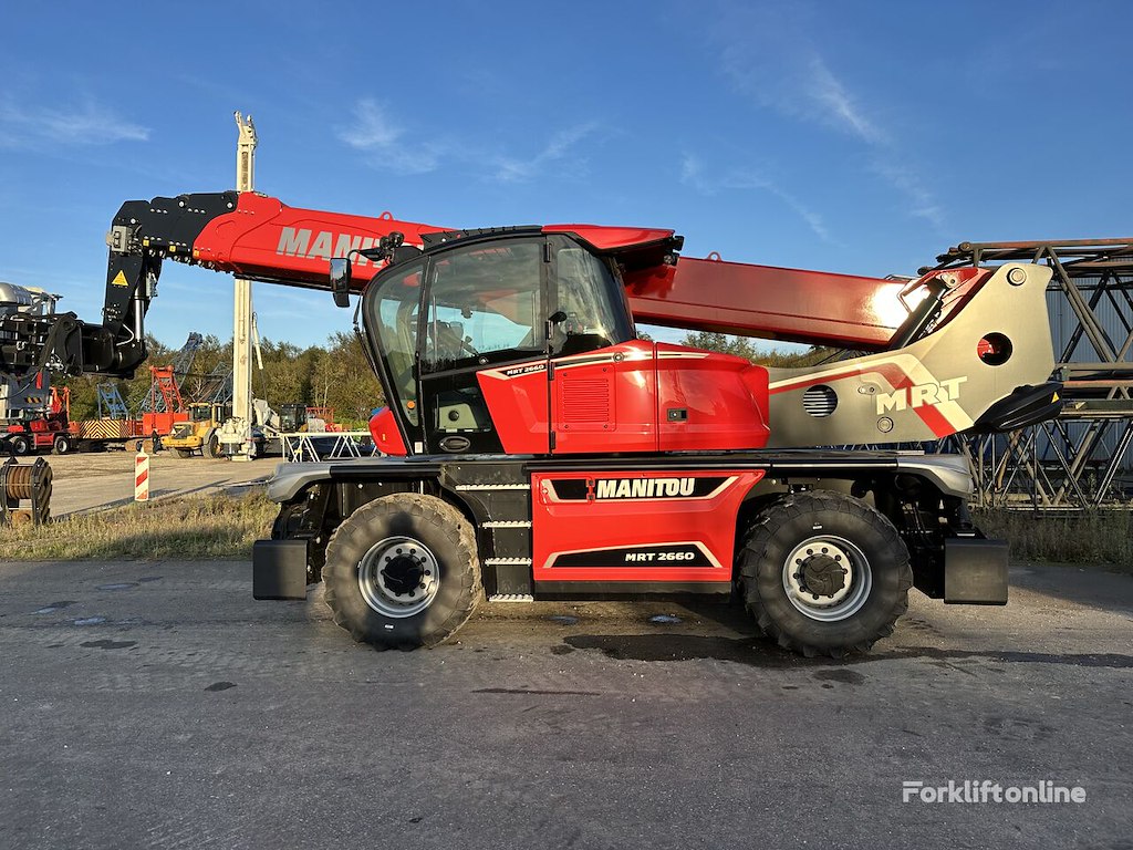 Novi Manitou MRT 2660 Vison + rotacioni teleskopski utovarivač
