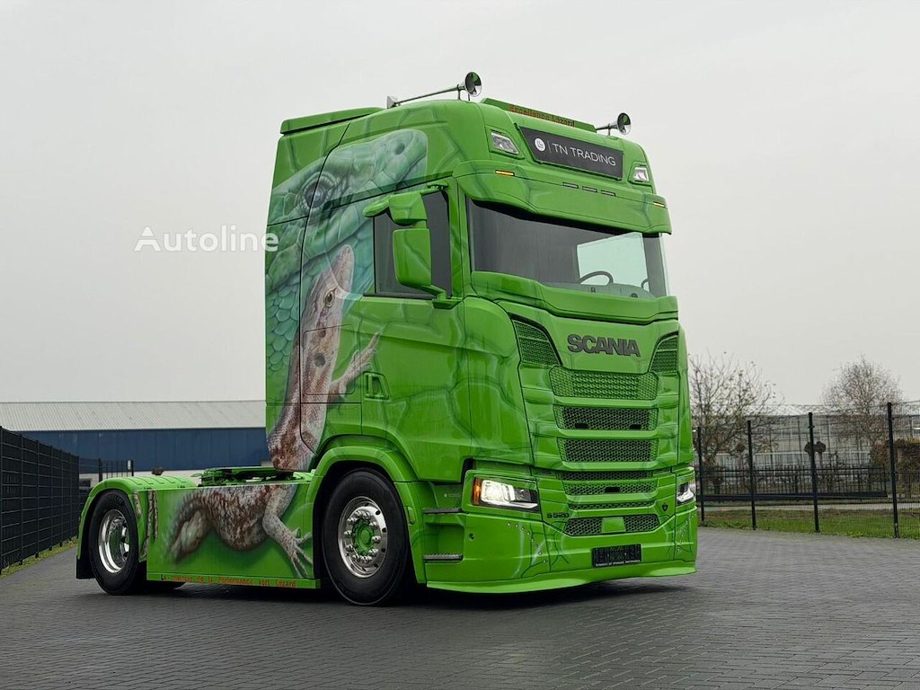 Scania S520 V8 NGS SHOW TRUCK, SMART 2 TACHO, FULL AIR, PARK COOL, RETA tegljač