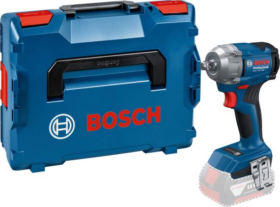 Akumulatorski udarni odvrtač Bosch GDS 18V-350 Solo; bez baterije i punjača + L-BOXX (06019M5000)