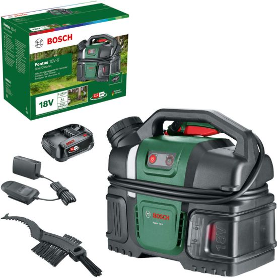 Bosch Fontus 18V-6 akumulatorski perač pod visokim pritiskom; 1 x PBA 18V 2,0Ah + punjač (06008B6201)