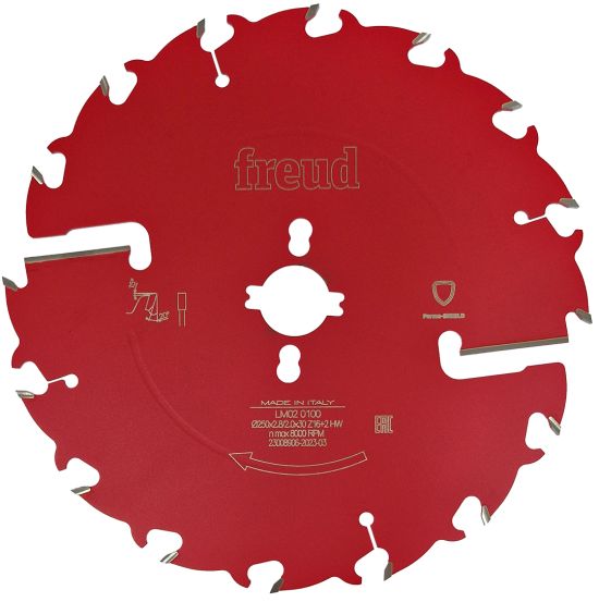 FREUD 250x2,8x30mm 16+2Z list testere redukovane debljine sa čistačima za višelisne cirkulare LM02 0100
