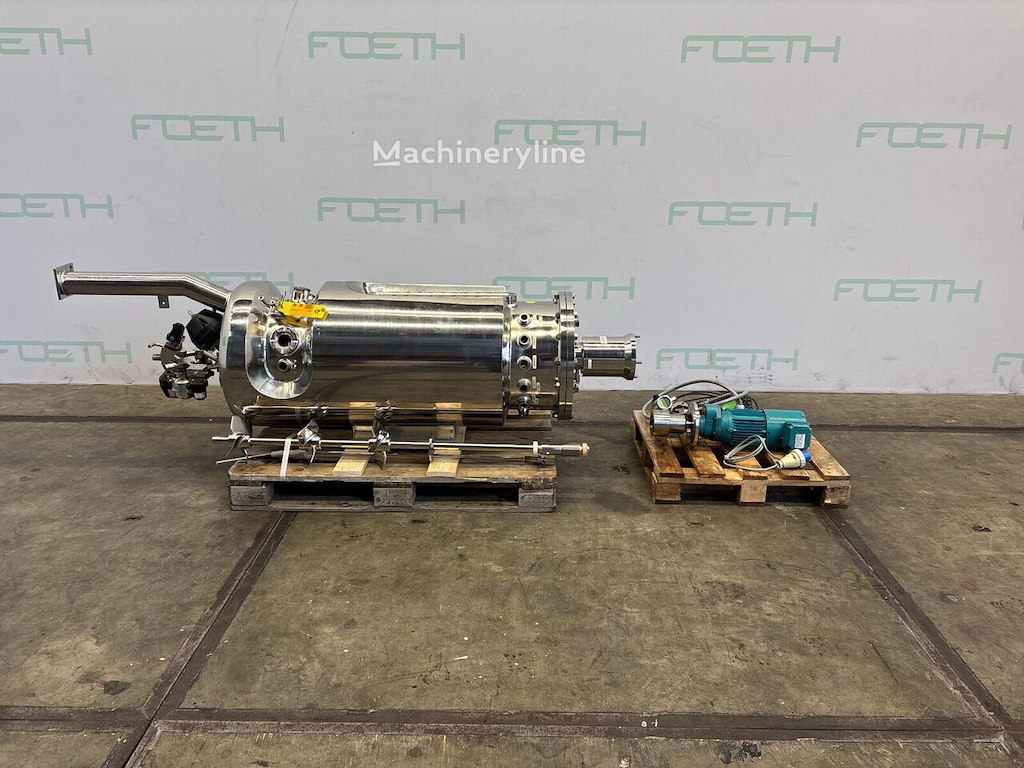 Norbert Karasek Fermentor 120 L - Stainless Steel Reactor hemijski reaktor