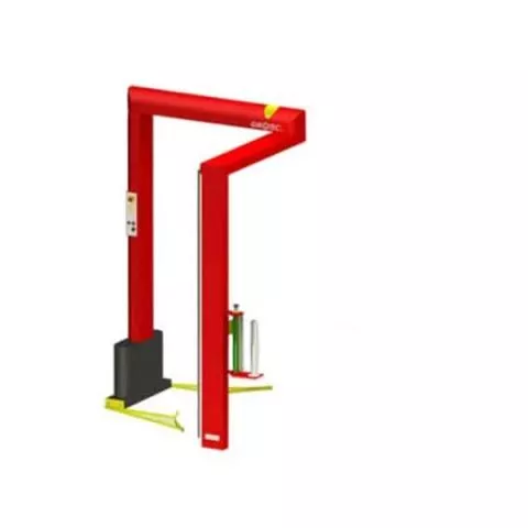 Poluautomatska mašina za pakovanje streč folijom sa rotirajućom rukom Girotec WT