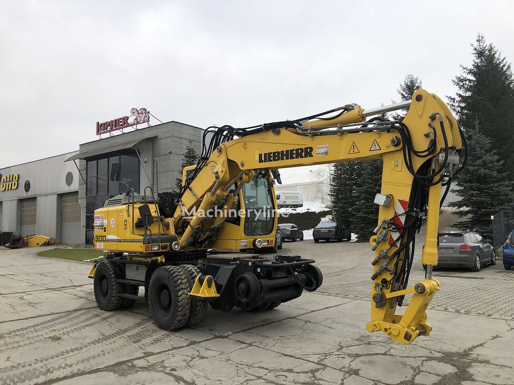 Liebherr A900C ZW LITRONIC bager na šinama
