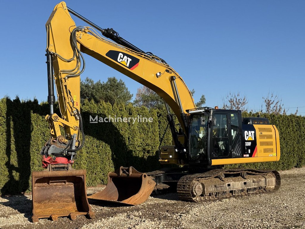 Caterpillar 330 FL LEICA MC1 + ROTOTILT R8 bager guseničar