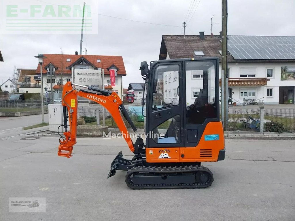 Hitachi zx 19 mit powertilt mini bager