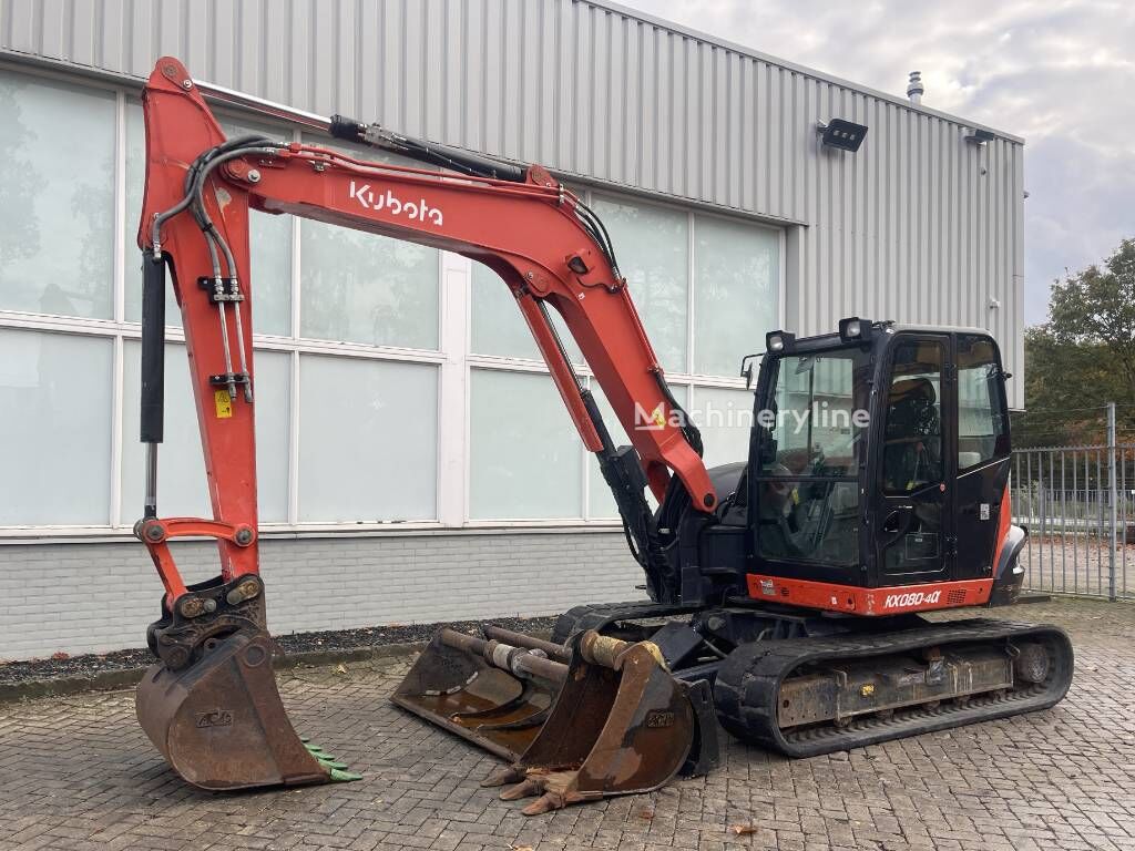 Kubota KX 080-4 CX midi bager