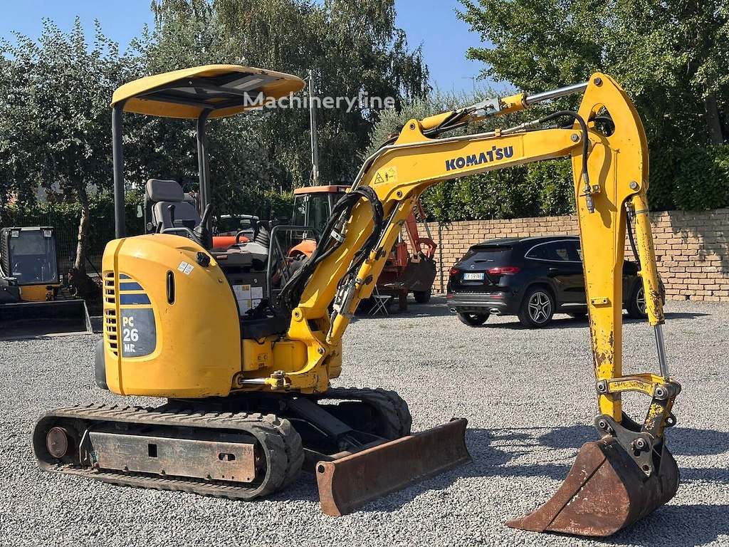 Komatsu PC26MR-3 mini bager