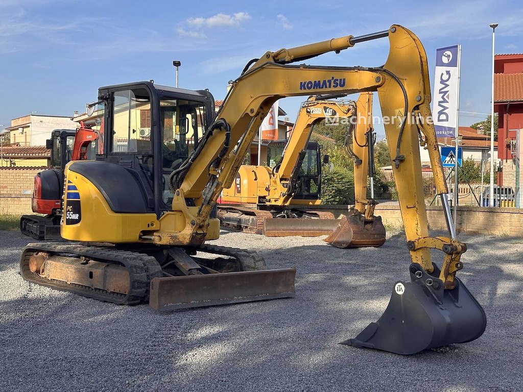 Komatsu PC55MR-3 mini bager