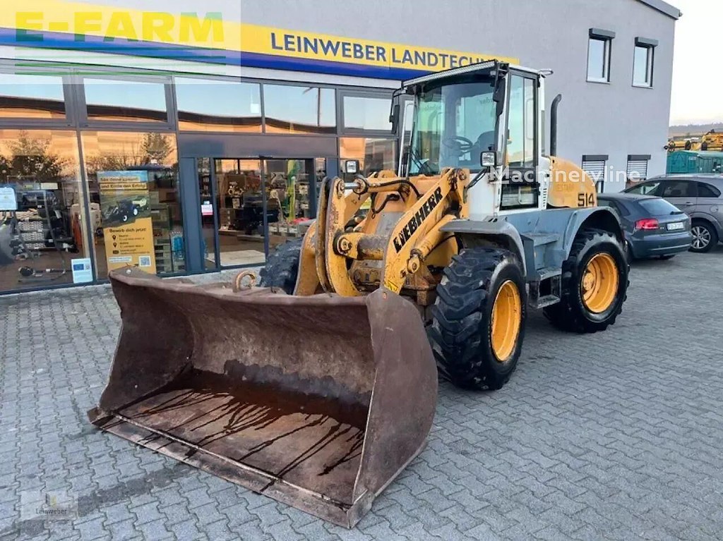 Liebherr 514 l stereolader mini bager