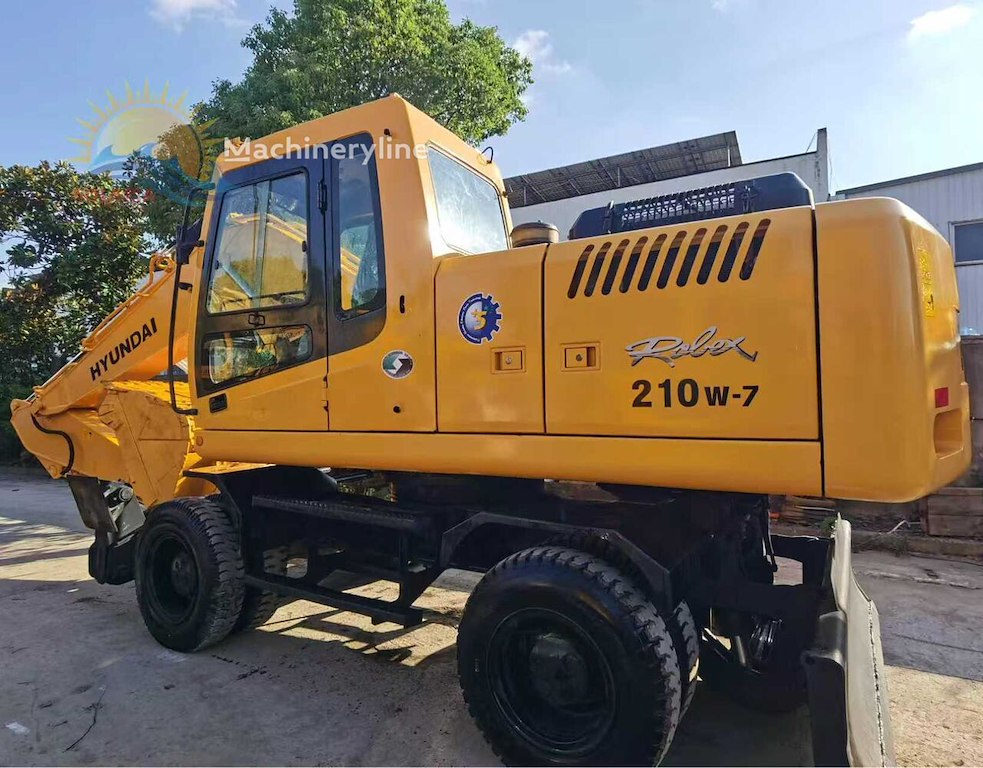 Hyundai R210w-7 bager točkaš