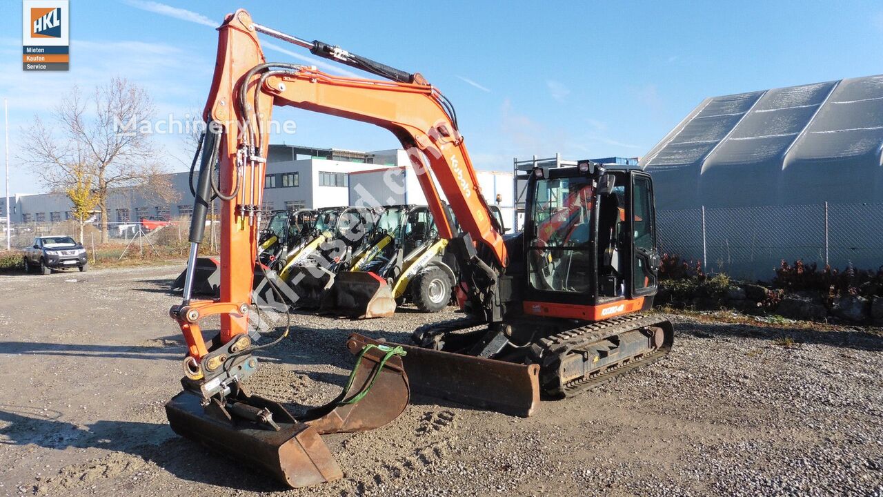 Kubota KX 080-4 mini bager