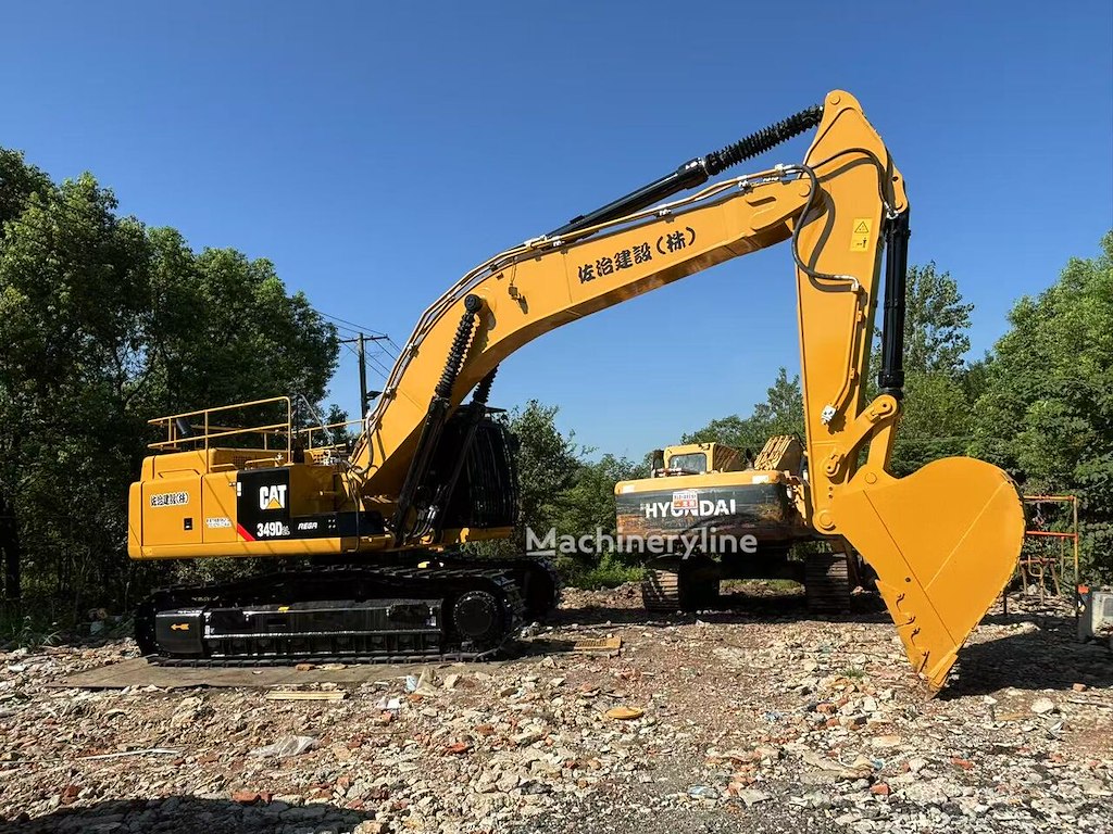 Caterpillar 349DL bager guseničar