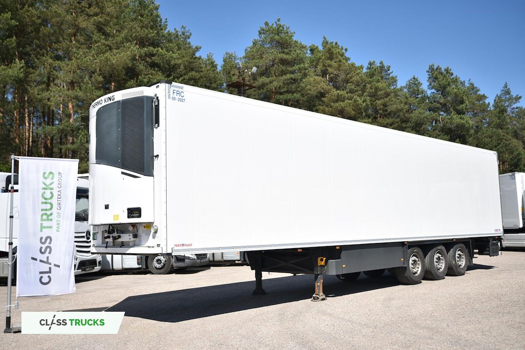 Schmitz Cargobull SKO Double Deck FP 60 ThermoKing SLXi 300 Lifting Axle poluprikolica hladnjača