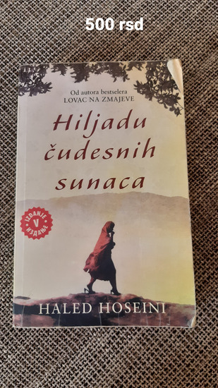 Knjiga: Hiljadu čudesnih sunaca – Haled Hoseini