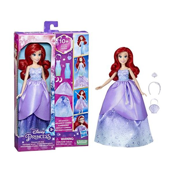 DISNEY PRINCESS Ariel sa 10 outfita