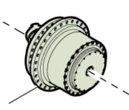 Epiroc PV351 2658463664 krajnji pogon za bagera