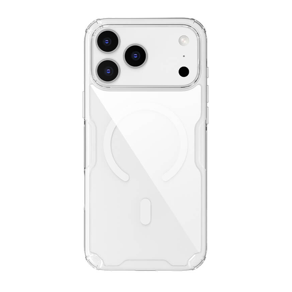 Zastitna maska (futrola) NILLKIN Nature Pro Magnetic - iPhone 17 Pro Max (6.9) bela (MS)