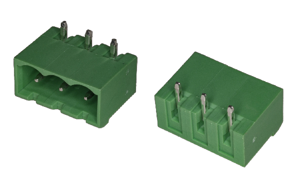 Box Header 320V 3-pole Green Clos