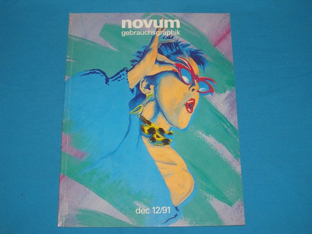 Novum gebrauchsgraphik, decembar 1991, grafički dizajn
