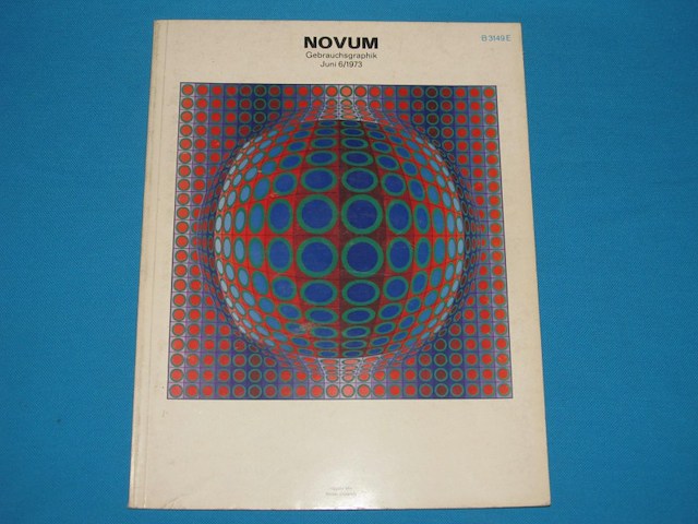 Novum gebrauchsgraphik, jun 1973, grafički dizajn
