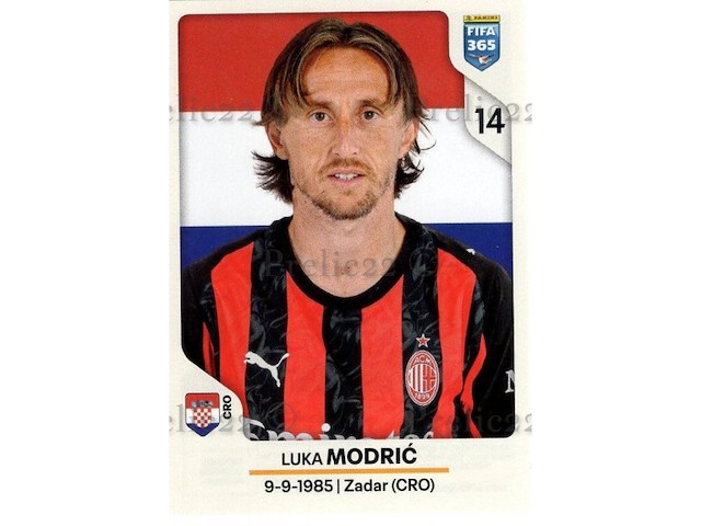 FIFA 365 2026 broj 289 Luka Modrić