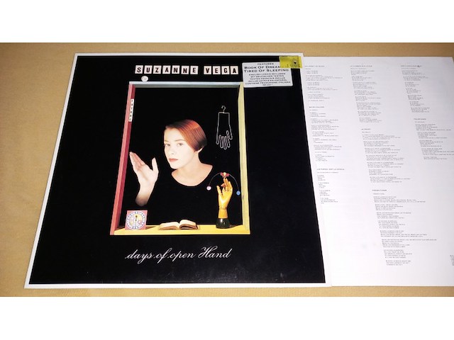 Suzanne Vega - Days Of Open Hand (LP, EU)