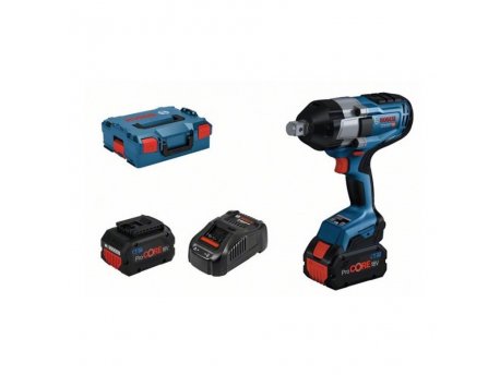 BOSCH plavi alat GDS 18V-1050 H Akumulatorski udarni odvrtač 2 x 8Ah + kofer