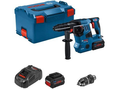 BOSCH Akumulatorska hamer bušilica GBH 18V-28CF + 2x ProCORE 8 Ah, 0611921002