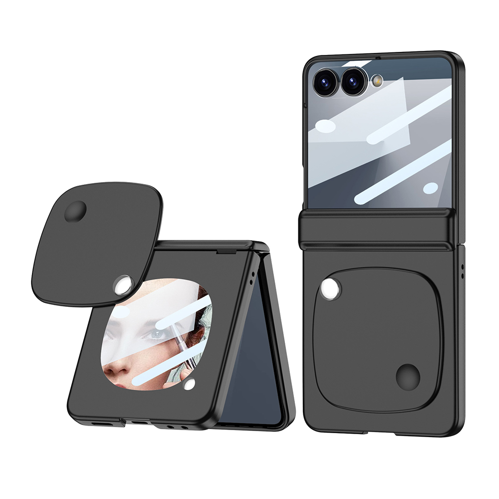 Zastitna maska (futrola) MIRROR CASE - Samsung F751B Galaxy Z Flip 7 5G crna (GKK case) (MS)