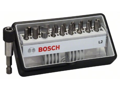 BOSCH 18+1-delni set Robust Line bitova odvrtača L ekstra tvrdi 2607002568, 25 mm, 18+1-delni