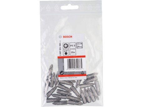 BOSCH Bit odvrtača ekstra-tvrdi PZ 2, 25 mm - 2607001560