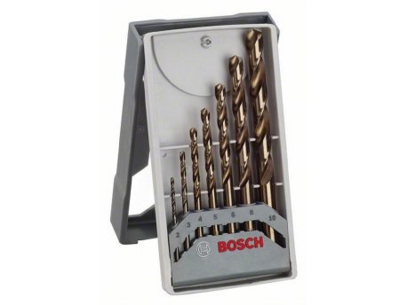 BOSCH 7-delni Mini X-Line set burgija za metal HSS-Co, 135° 2608589296, 2; 3; 4; 5; 6; 8; 10 mm