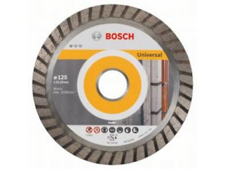 BOSCH Dijamantska rezna ploča Standard for Universal Turbo 125 x 22,23 x 2 x 10 mm pakovanje od 10 komada - 2608603250