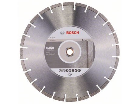 BOSCH Dijamantska rezna ploča Standard for Concrete 2608602544, 350 x 20/25,40 x 2,8 x 10 mm