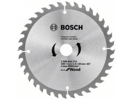 BOSCH List kružne testere Eco for Wood 160 x 2.2;1.4 x 20 36 T