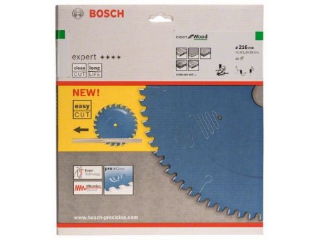 BOSCH List kružne testere Expert za drvo 216 x 30 x 2,4 mm, 48 2608642497