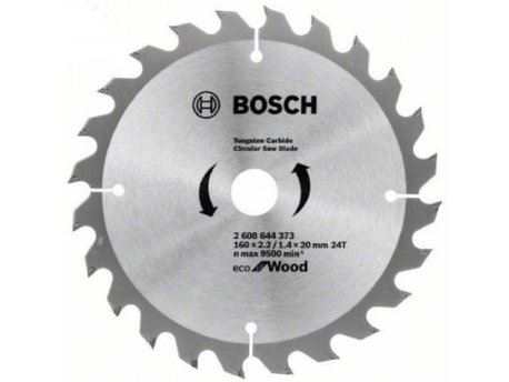BOSCH List kružne testere Eco for Wood 160 x 2.2;1.4 x 20 24 T