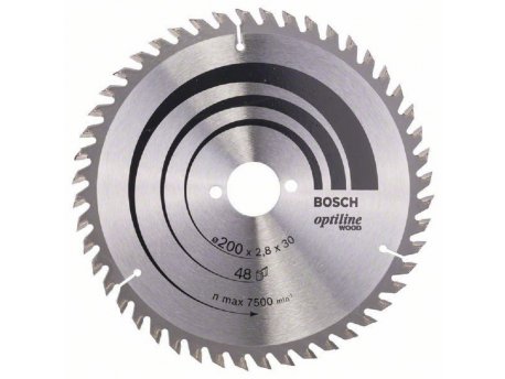 BOSCH List kružne testere Optiline Wood 200 x 30 x 2.8 mm. 48