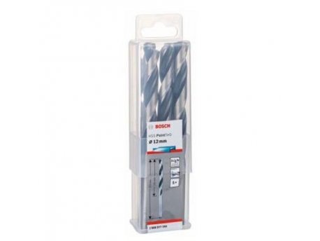 BOSCH HSS spiralna burgija PointTeQ 12,0 mm paket od 5 komada