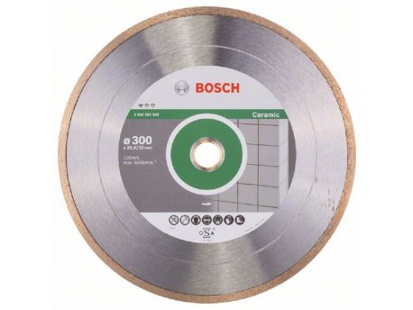 BOSCH Dijamantska rezna ploča Standard for Ceramic 2608602540, 300 x 30+25,40 x 2 x 7 mm