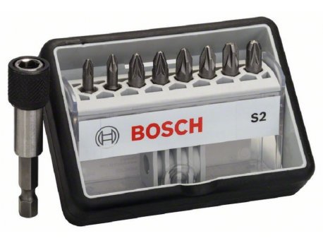 BOSCH 8+1-delni set Robust Line bitova odvrtača S ekstra tvrdi 2607002561, 25 mm, 8+1-delni
