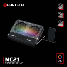 Laptop Cooler Fantech NC21 RGB crni