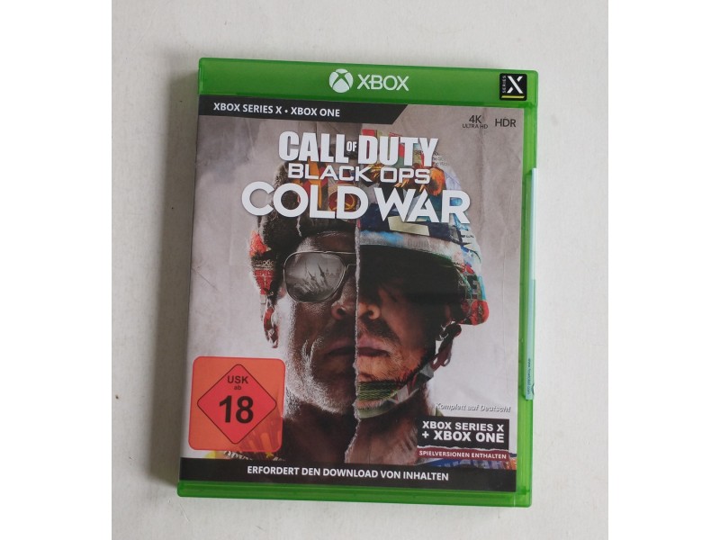 igrica XBOX CALL of DUTY Black Ops COLD WAR