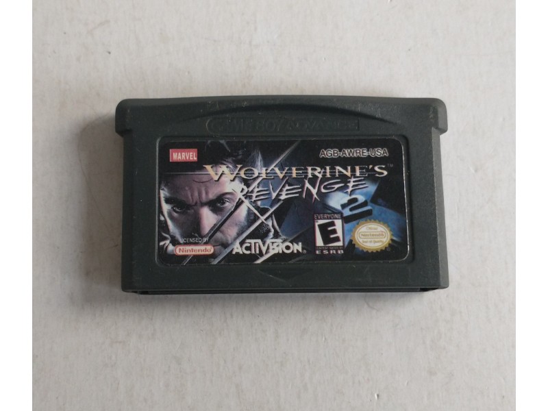 igrica Nintendo GAME BOY advance WOLVERINE`S REVEN