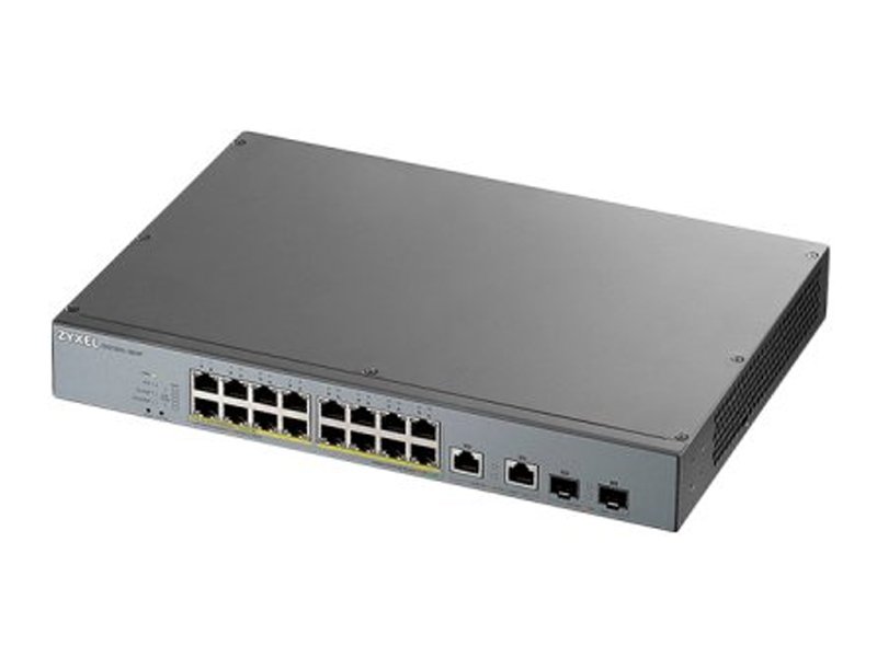 ZYXEL GS1350-18HP, 18 PORT MANAGED CCTV POE SWITCH, GS1350-18HP-EU0101F