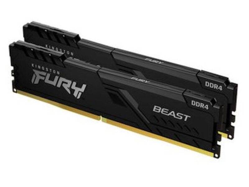 KINGSTON 32GB DDR4 3200MHZ 2X16KIT FURY BEAST KF432C16BBK2/32
