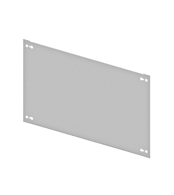Slepi panel, prednji, 495mm B7, čelični lim
for AC Modular enclosures, RAL7035, 2B7, H=322 W=495 D=18mm