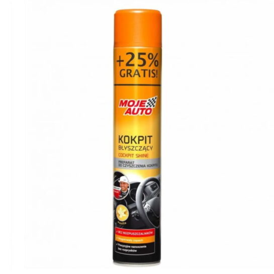 Kokpit sprej Vanila 750ml – Moje Auto 119009E