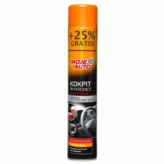 Kokpit sprej Black 750ml – Moje Auto 119113E